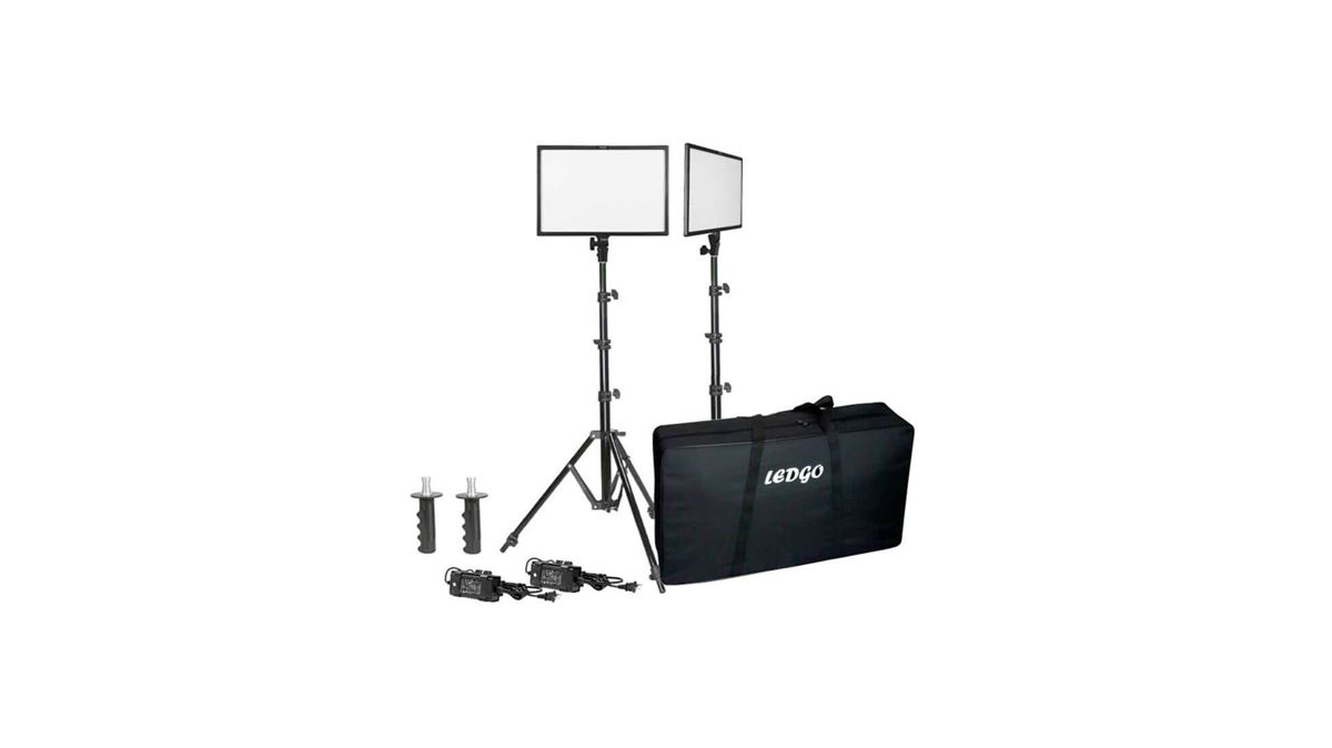 Ledgo LG-E268C Bi-Color 2 LED Light Kit | DIGIFOTO Pro